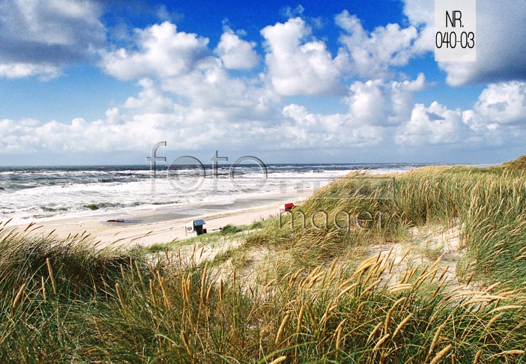 Dünen, Strand und Meer - das ist Sylt - Foto Mager